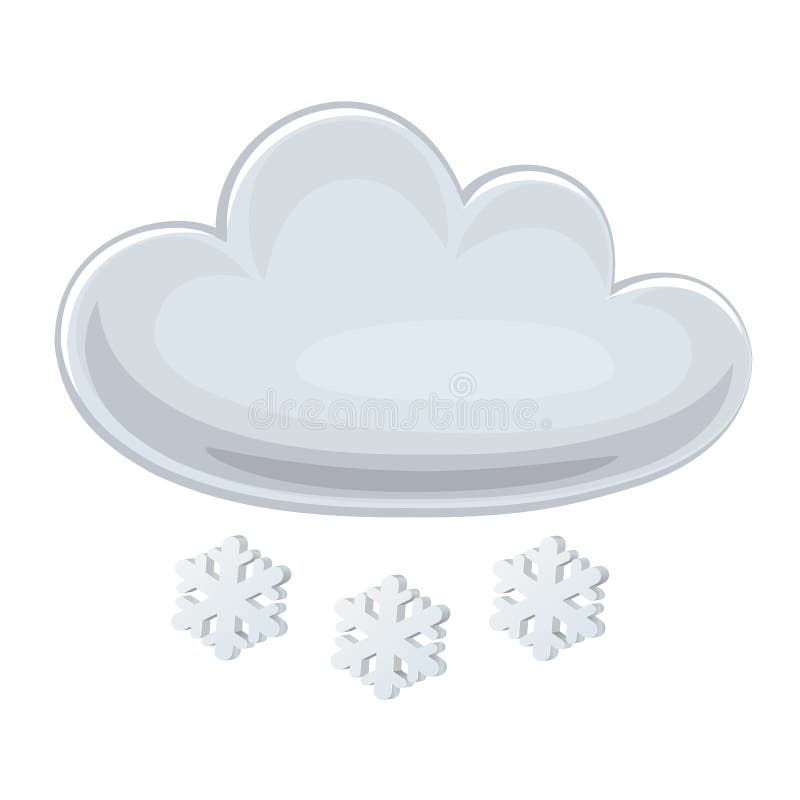 Cloud Icon. Weather Forecast Icon. Vector Illustration Stock Vector ...