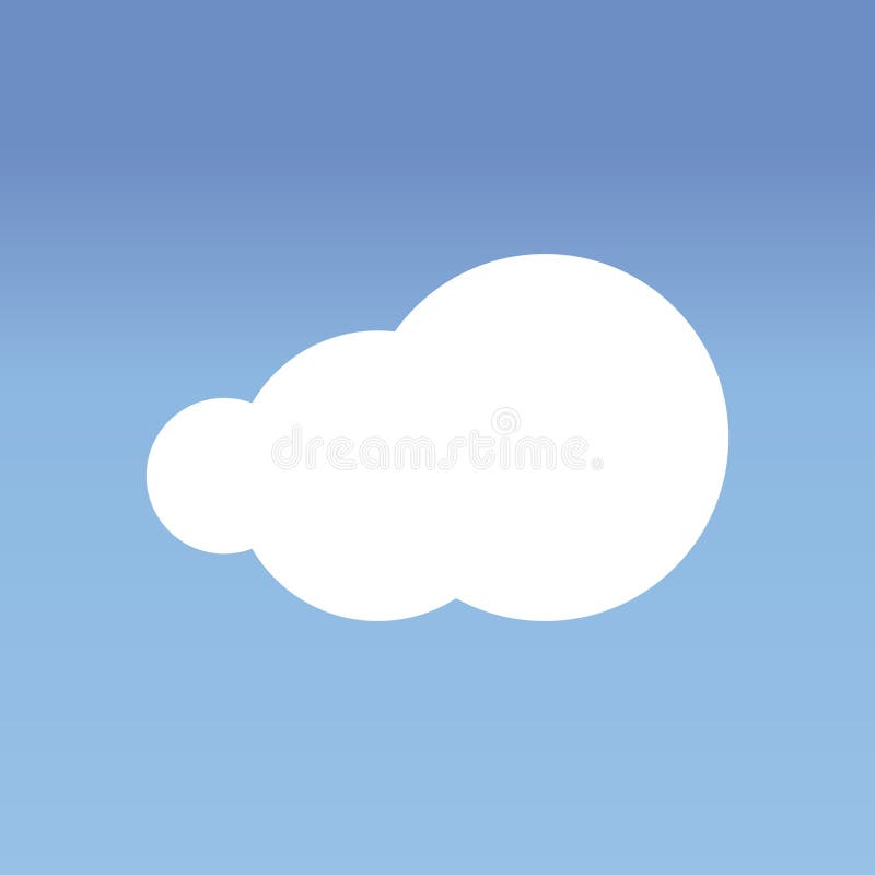 Cloud illustration vector stock vector. Illustration of cloudscape ...