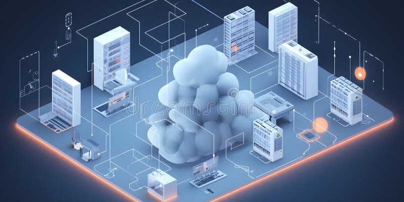 A Cloud Infrastructure with Virtual Servers and Container Generative AI ...