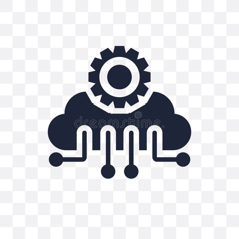Cloud Intelligence Transparent Icon. Cloud Intelligence Symbol D Stock ...