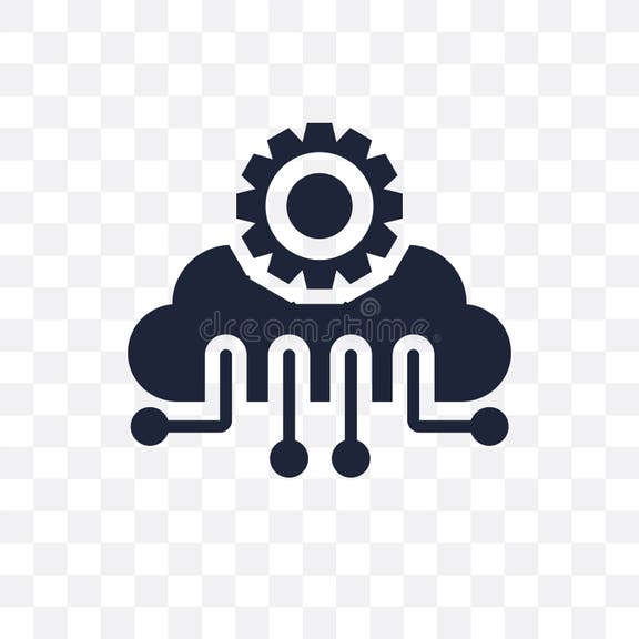 Cloud Intelligence Transparent Icon. Cloud Intelligence Symbol D Stock ...