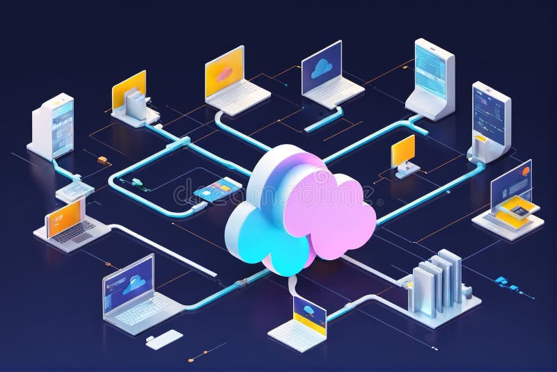 Cloud Interconnection and Internet Terminal Equipment in 3D Solid ...