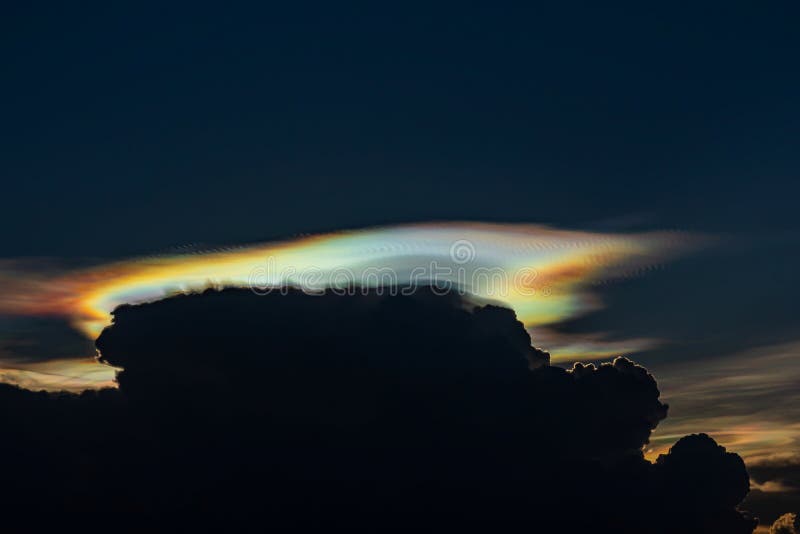 Cloud Iridescence, or Irisation, is a Colorful Light Phenomenon that ...