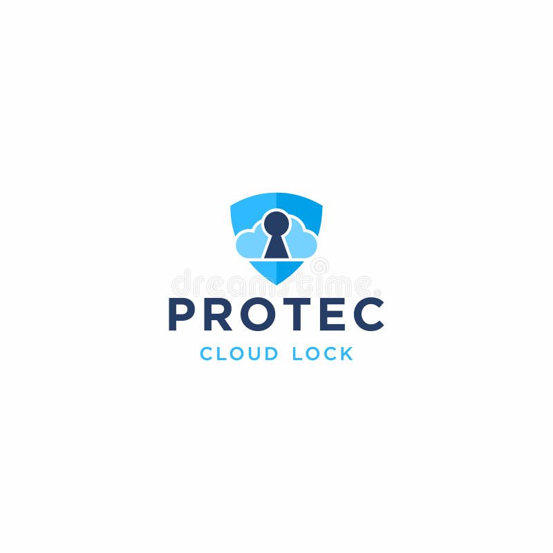 Shield Secure Logo stock vector. Illustration of logo - 90546573