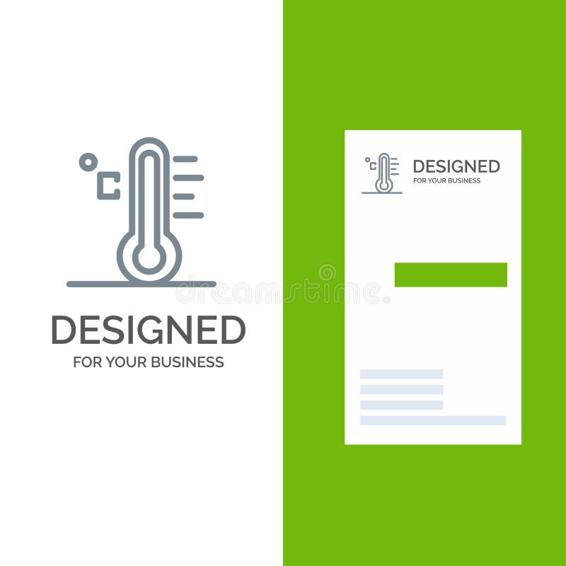 Cloud, Light, Rainy, Sun, Temperature Grey Logo Design and Business ...
