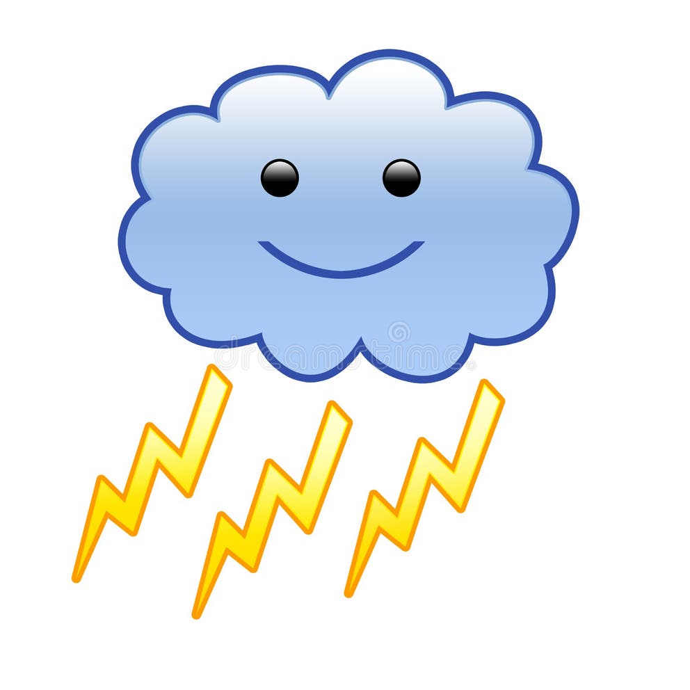Cartoon Cloud Lightning Stock Illustrations – 7,830 Cartoon Cloud ...
