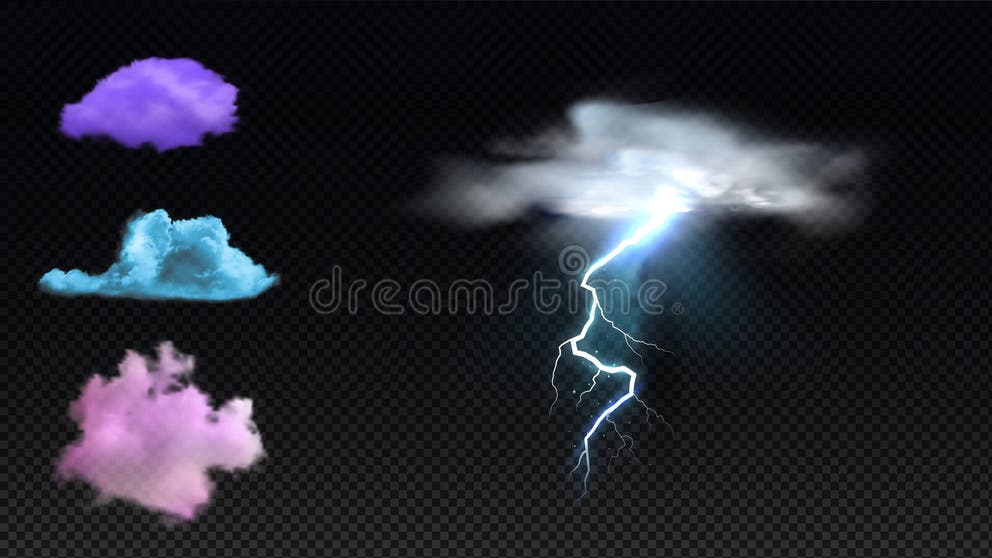 Lightning Realistic Stock Illustrations – 8,704 Lightning Realistic ...
