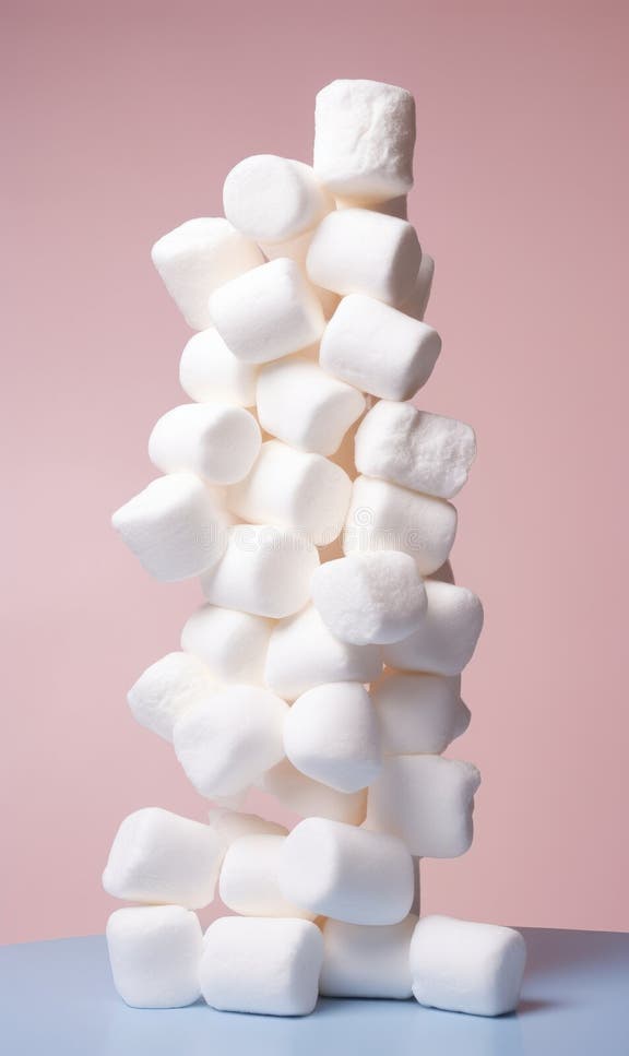 Cloud-Like Delight: the Magic of Marshmallows Floating on a Dreamy ...