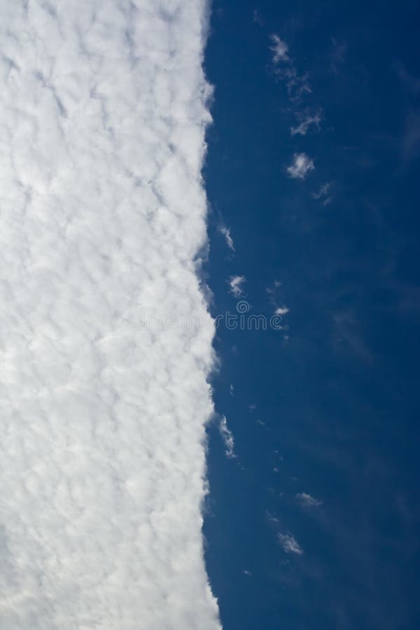 Cloud line on sky stock image. Image of clouds, blue, clear - 7569141
