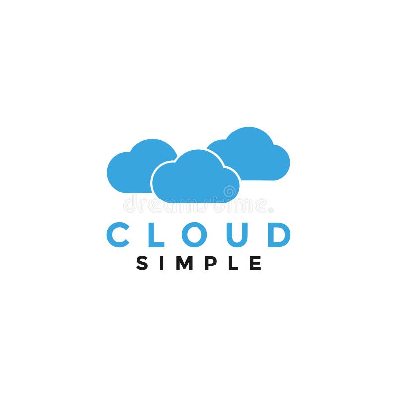 Cloud Logo. Cloud Computing Template. Creative. Internet Global. Upload ...