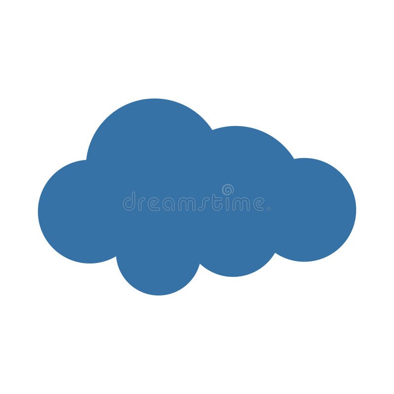 Cloud logo design template stock vector. Illustration of concept ...