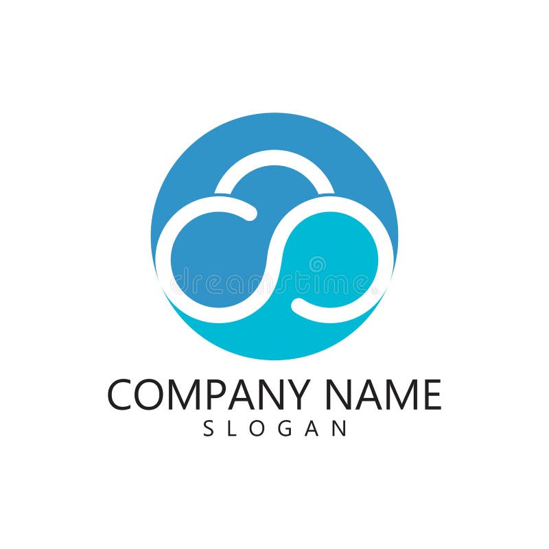 Cloud Logo vector stock vector. Illustration of global - 161401552