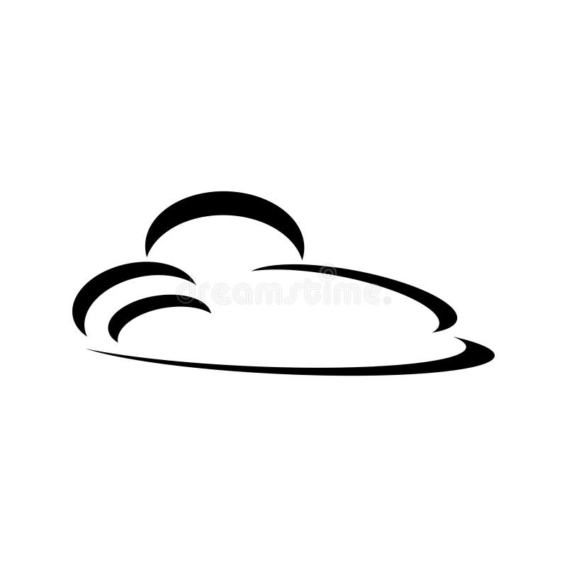 Cloud Logo Vector Template Icon Stock Vector - Illustration of cloud ...