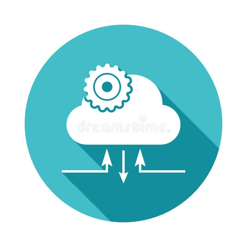 Cloud Management Icon. Element of Cyber Security for Mobile Concept and ...