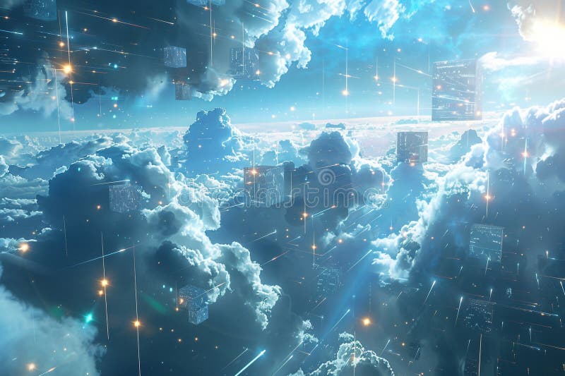 Cloud Migration Depicted As an Epic Space Journey with Data Pods ...