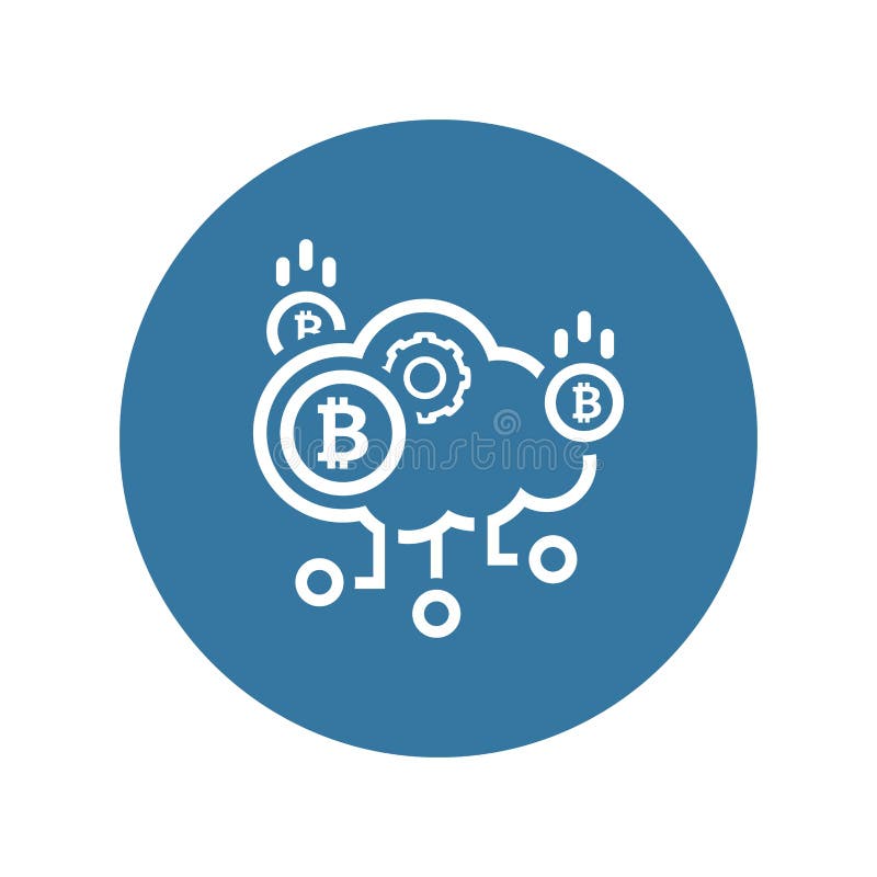 Mining Technology Icon. stock vector. Illustration of cogwheel - 111301593