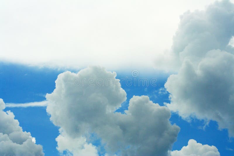 Cloud Modification before Raining Stock Photo - Image of large ...