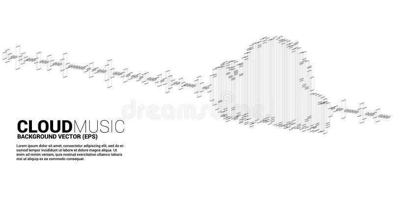 Cloud Music and Sound Technology Concept . Stock Vector - Illustration ...