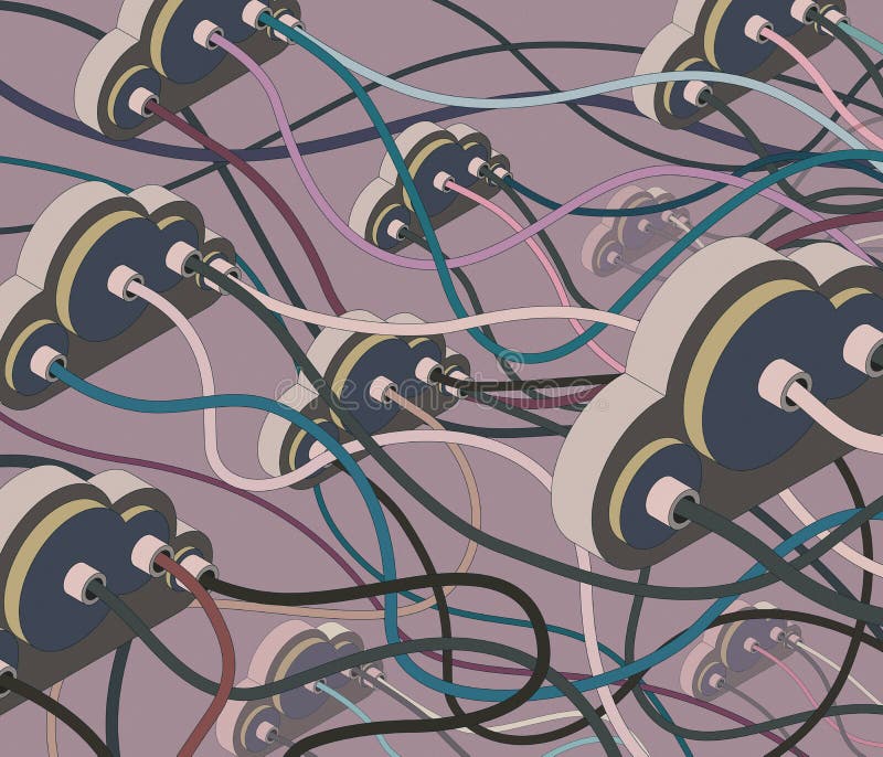 Cables Messy Network Stock Illustrations – 122 Cables Messy Network ...