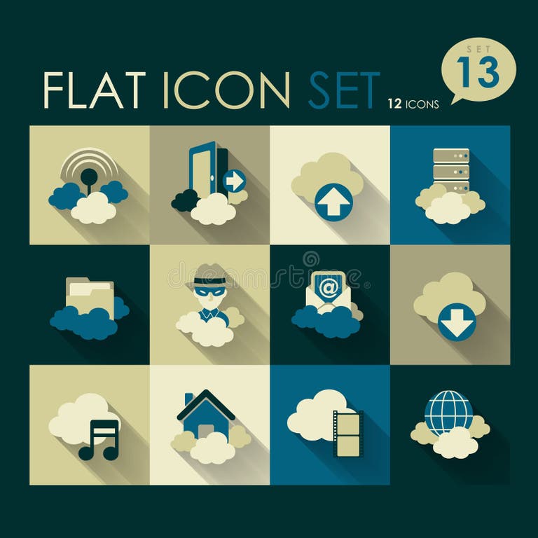 Cloud Icon Network Stock Illustrations – 267,742 Cloud Icon Network ...