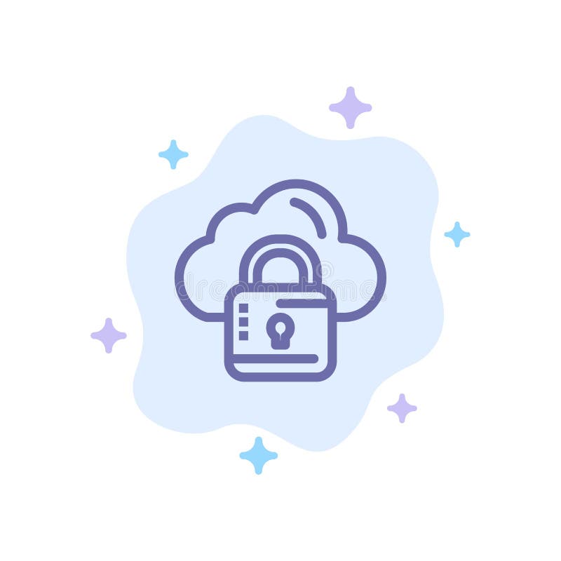 Network Lock, Protection and Security Vector Icons Set Cyber Computer ...