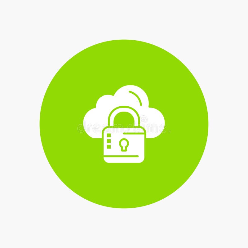 Network Lock, Protection and Security Vector Icons Set Cyber Computer ...