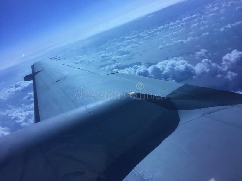 Cloud Nine stock photo. Image of nature, plane, tranquil - 121364820