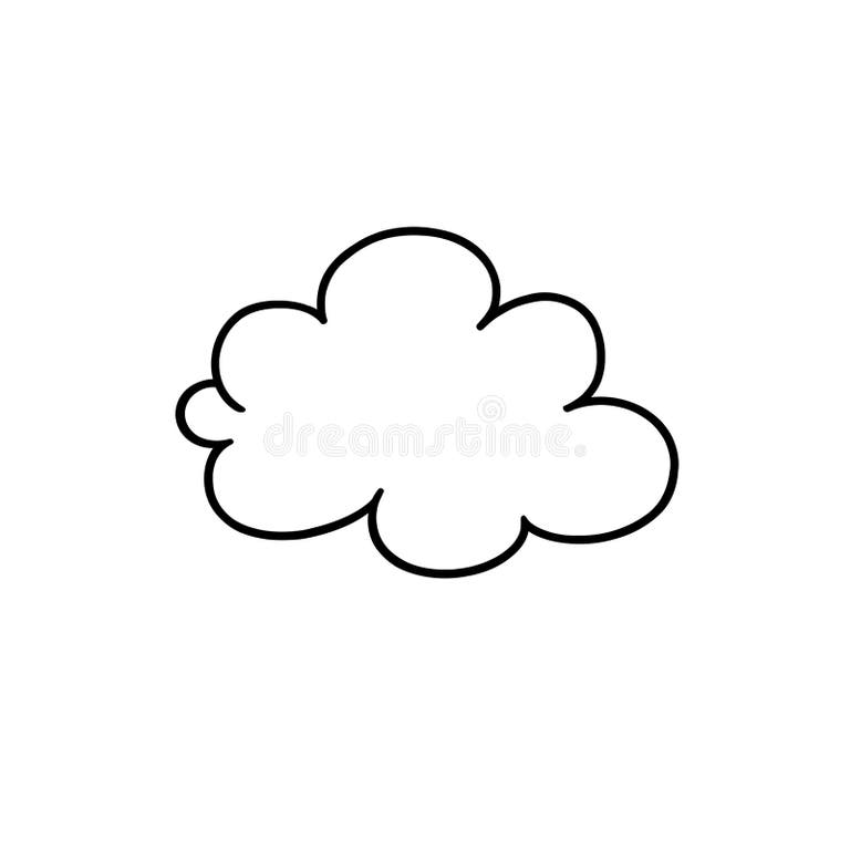 Cloud Outline Stock Illustrations – 205,316 Cloud Outline Stock ...
