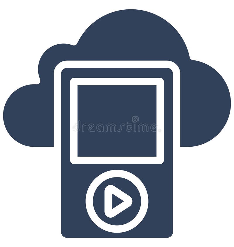 Cloud Pod Isolated Vector Icon that Can Easily Modify or Edit. Stock ...