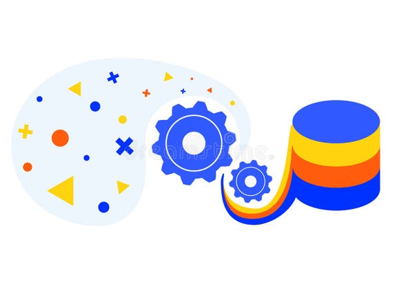 Database Concept Extract Transform Load Stock Illustrations 81 Database Concept Extract