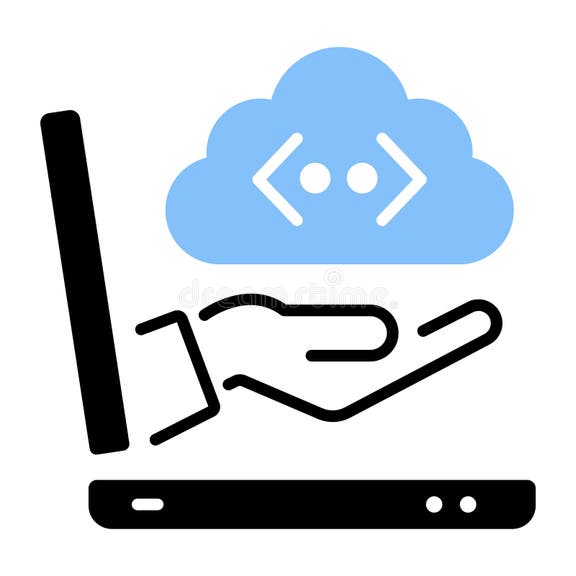 Cloud Programming stock photo. Illustration of serving - 402199766