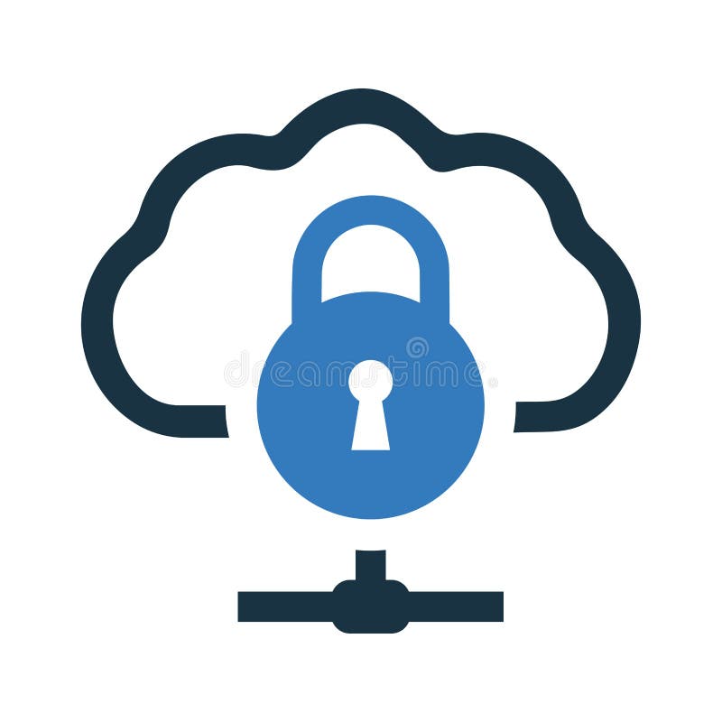 Cloud, Protection, Security Icon. Simple Vector Graphics. Stock Vector ...