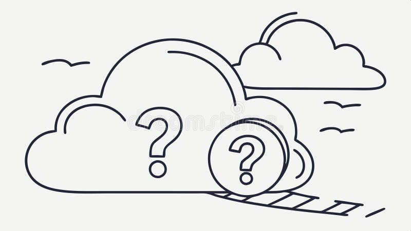 Cloud Question Icon, Help Symbol, Cloud Support, Question Mark, Cloud ...