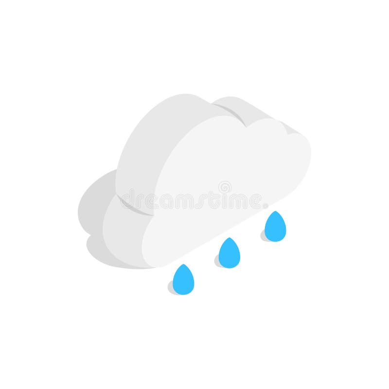 Isometric Rain Thunder Stock Illustrations – 882 Isometric Rain Thunder ...