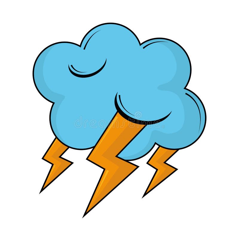 Cloud with rays cartoon stock vector. Illustration of space - 133735483