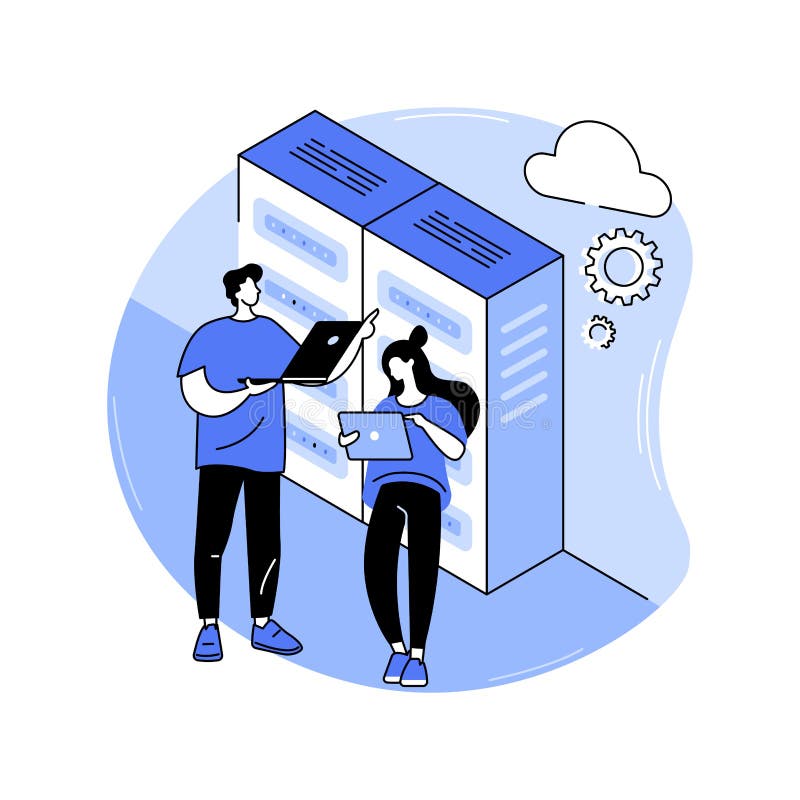 Cloud Reliability Engineer Isolated Cartoon Vector Illustrations. Stock ...