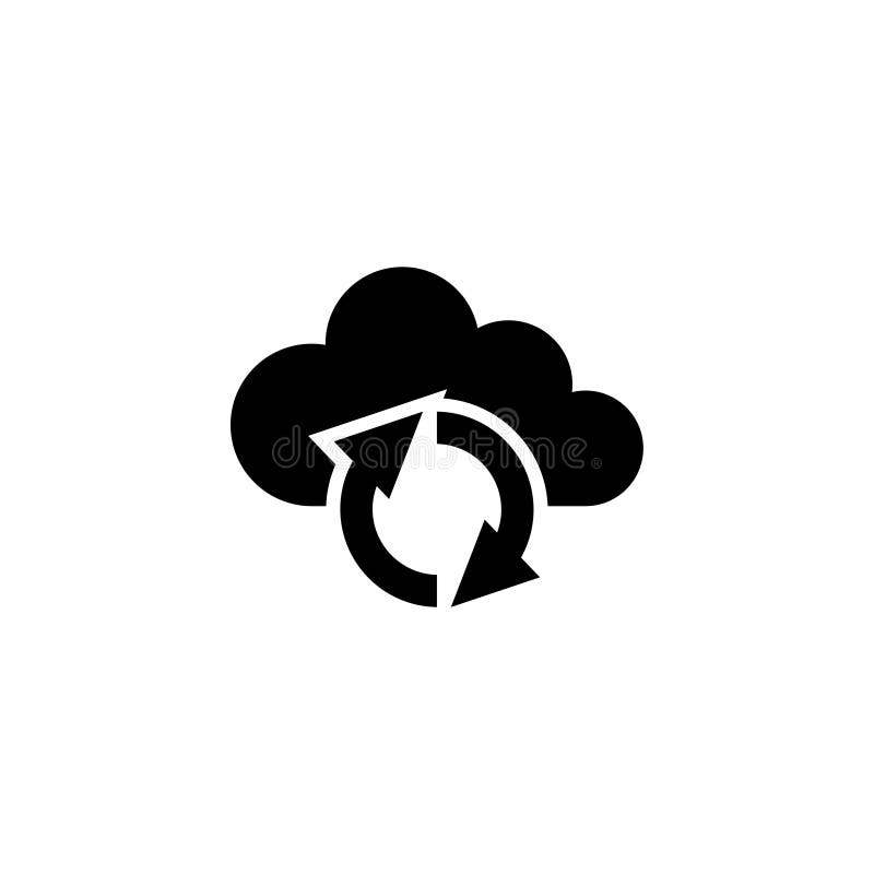 Cloud Reload Sync Refresh Flat Vector Icon Stock Vector - Illustration ... Cloud Reload Sync Refresh Flat Vector Icon Stock Vector - Illustration ...