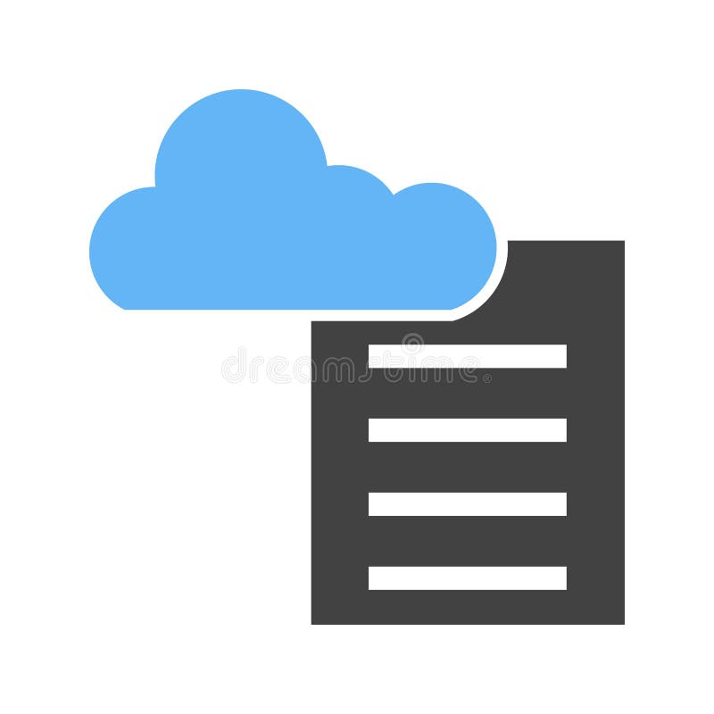 Cloud Reporting stock vector. Illustration of cloud - 100322552