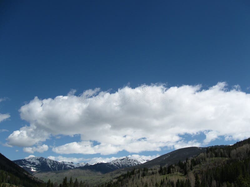 Cloud Ridge stock photo. Image of high, blue, backwoods - 74211738