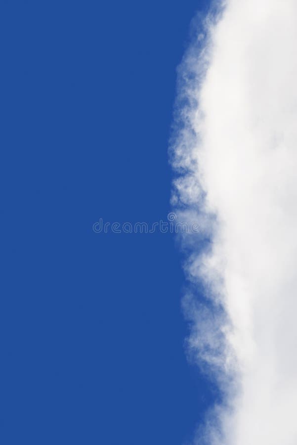 Cloud on Right Side Your Text or Creation on Left Side Stock Photo ...