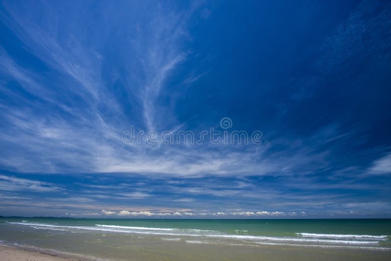 Cloud Scape Above Cumulus Clouds with Blue Sky Stock Photo - Image of ...