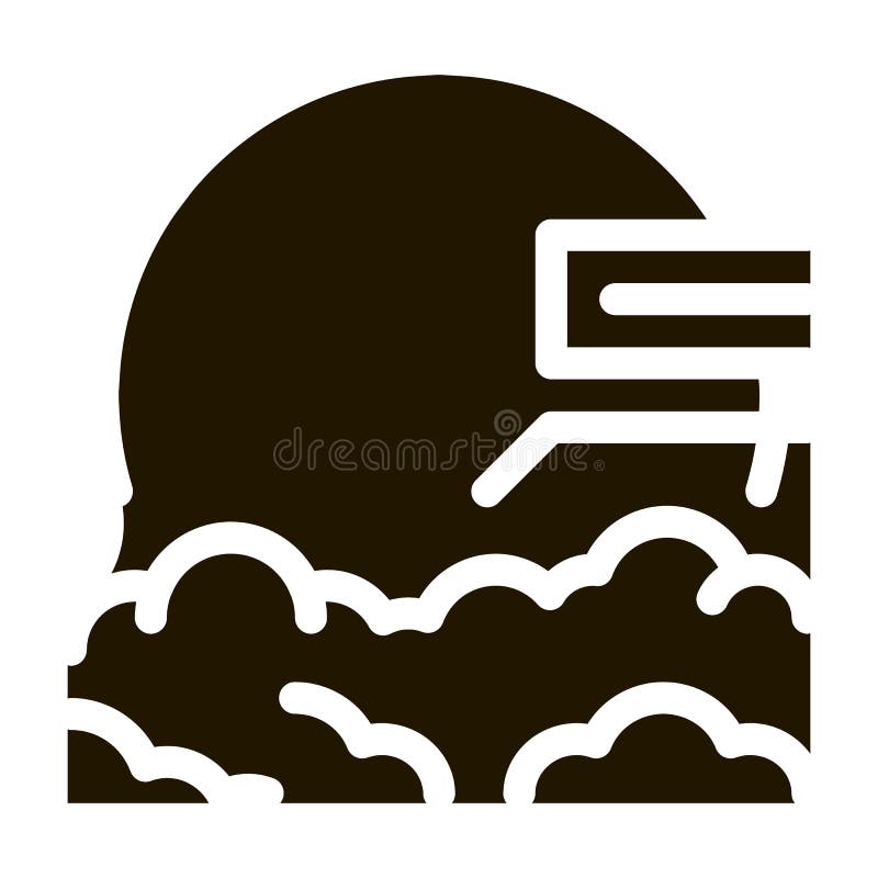 Cloud Science Icon Vector Illustration Stock Vector - Illustration of ...