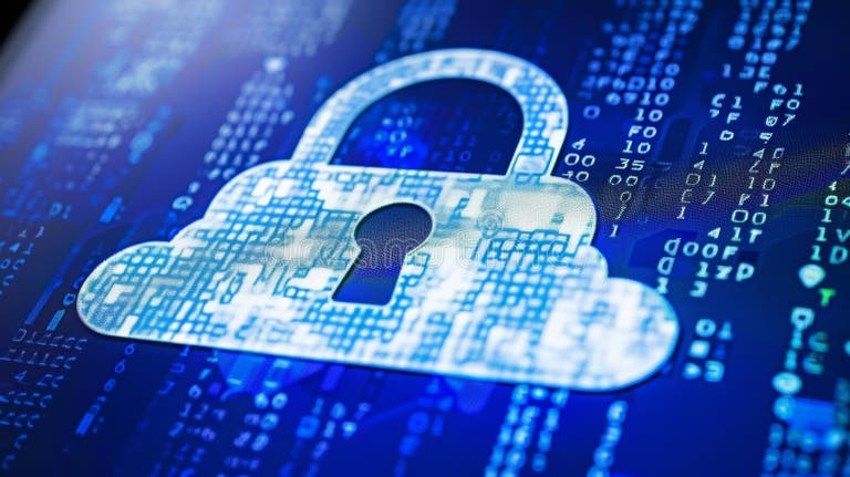 Cloud Security. Data Protection, Cyber Security and Privacy Concept ...