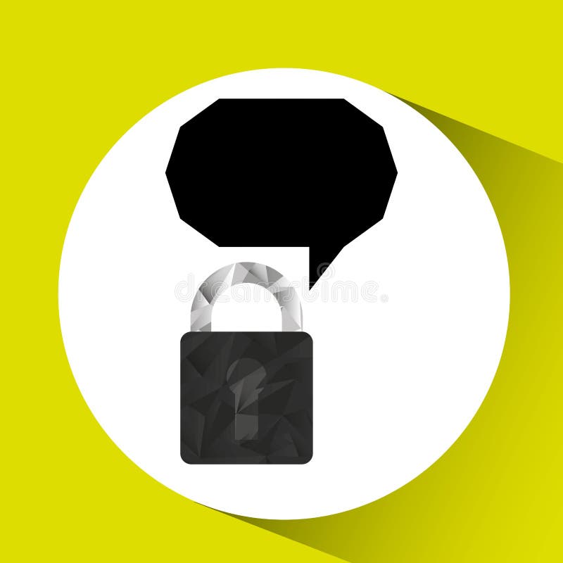 Cloud security design stock illustration. Illustration of protect ...