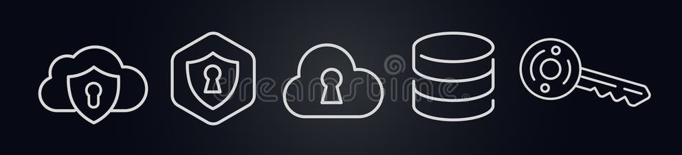 Server Security Key Shield Stock Illustrations – 6,010 Server Security ...