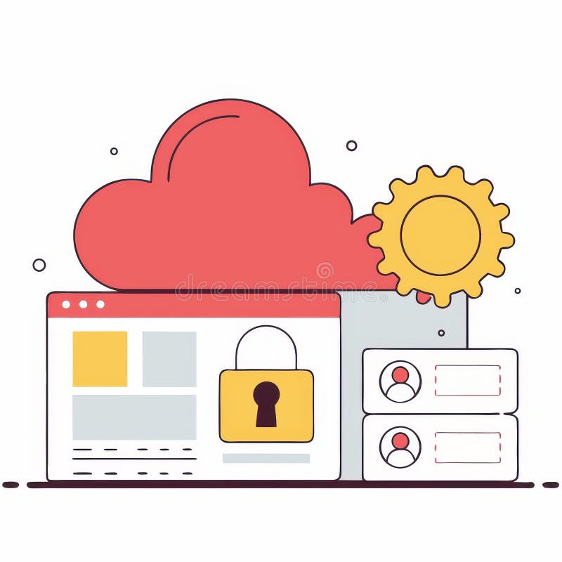 A Cloud Security System Interface with API Integration Depicted ...