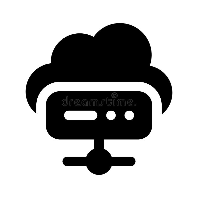 Cloud Server Data Storage Premium Vector Of Online Data Storage Stock