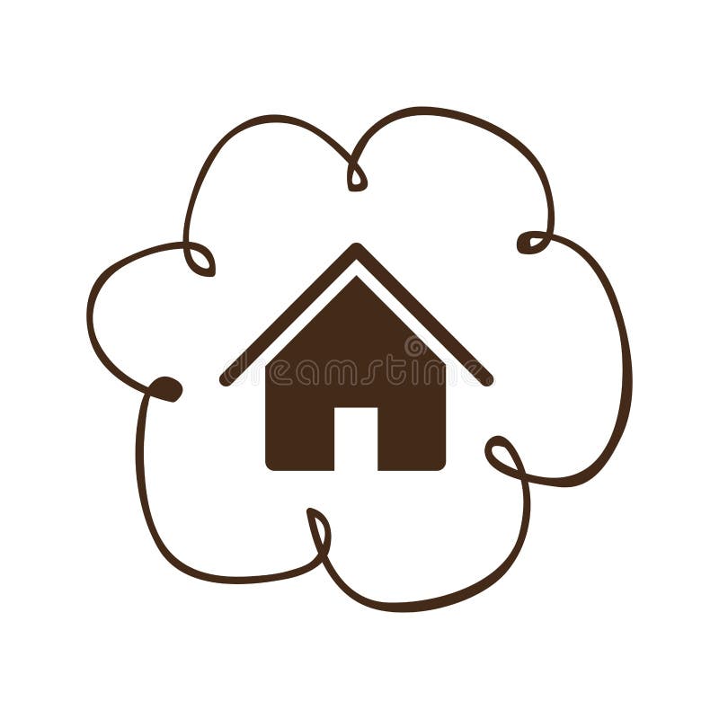Cloud service connect icon stock illustration. Illustration of business ...