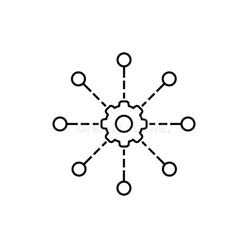 Cloud Service Vector Icon. API Illustration Sign. Application Symbol ...