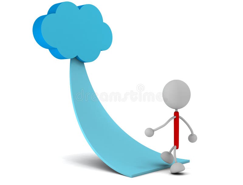Computer support team stock illustration. Illustration of concept ...